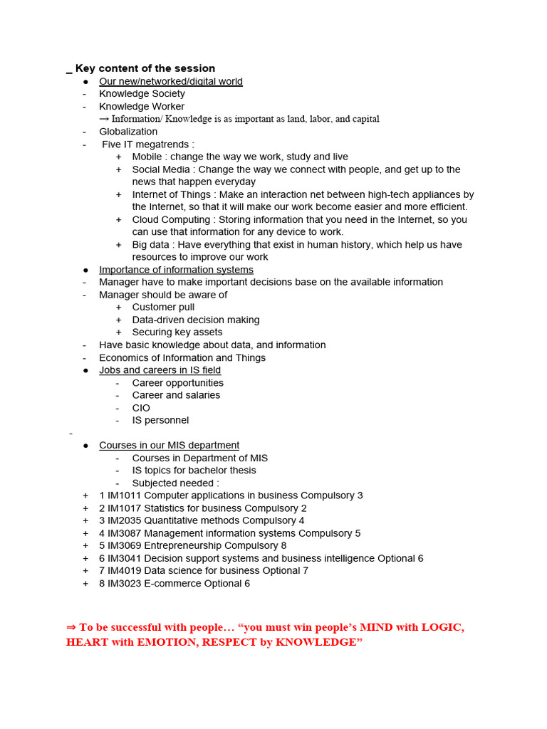 Self-Reflection Report of S7 - Career in Mis | PDF | Information | Internet