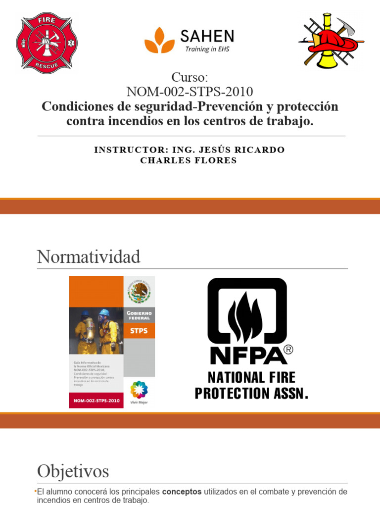 Curso Contra Incendios | PDF | Incendios | Combustión