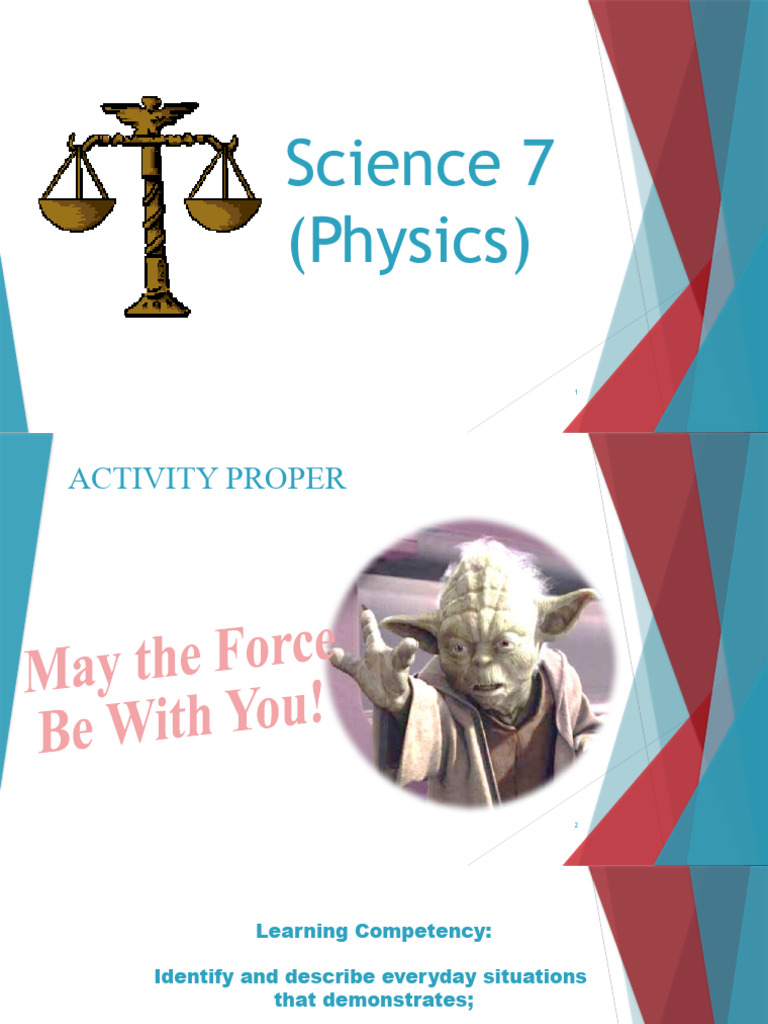 Balanced and Unbalanced Forces | Download Free PDF | Force | Physics