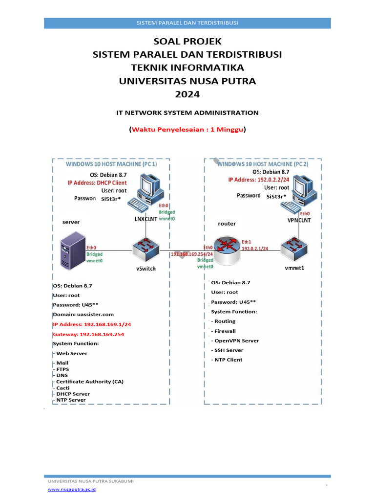 Soal Uas 2023-2024 Sistem Paralel Dan Terdistribusi | PDF | Griya ...