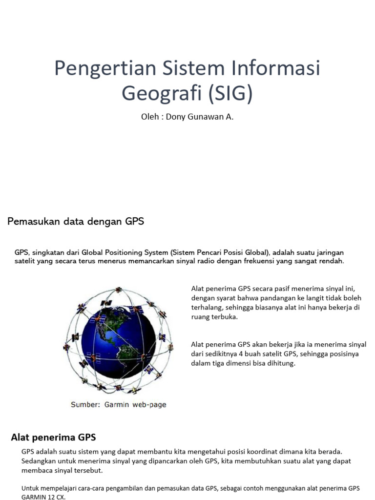 Pengenalan GIS | PDF
