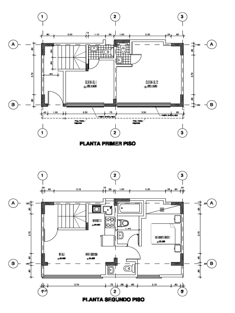 Primer y Segundo Piso | PDF