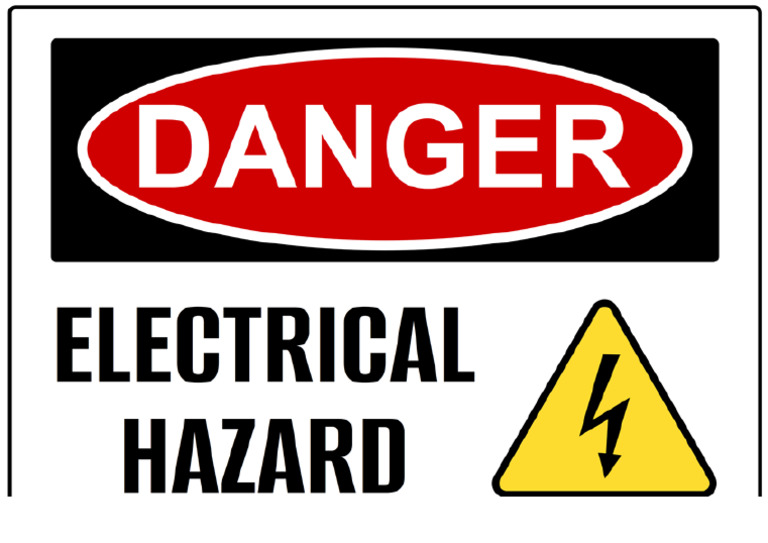 Electrical Hazard Signage | PDF