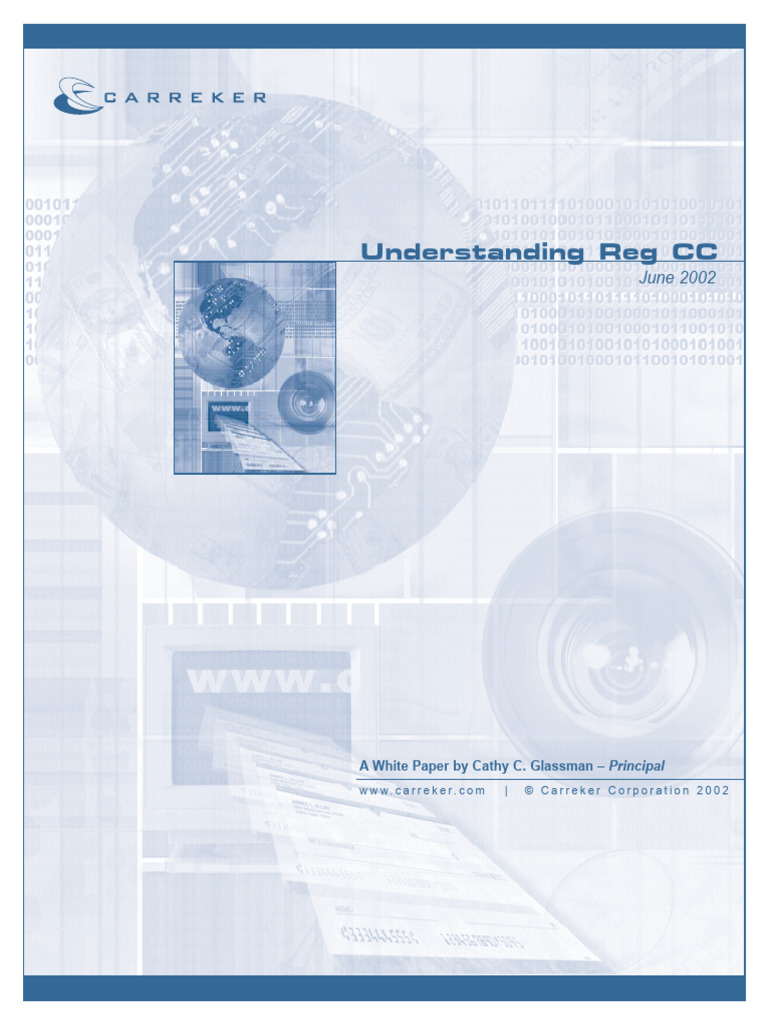 Understanding Reg CC WP | PDF | Banks | Deposit Account