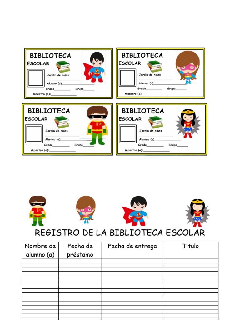 2 Anexo Credenciales y Registro de Biblioteca | PDF