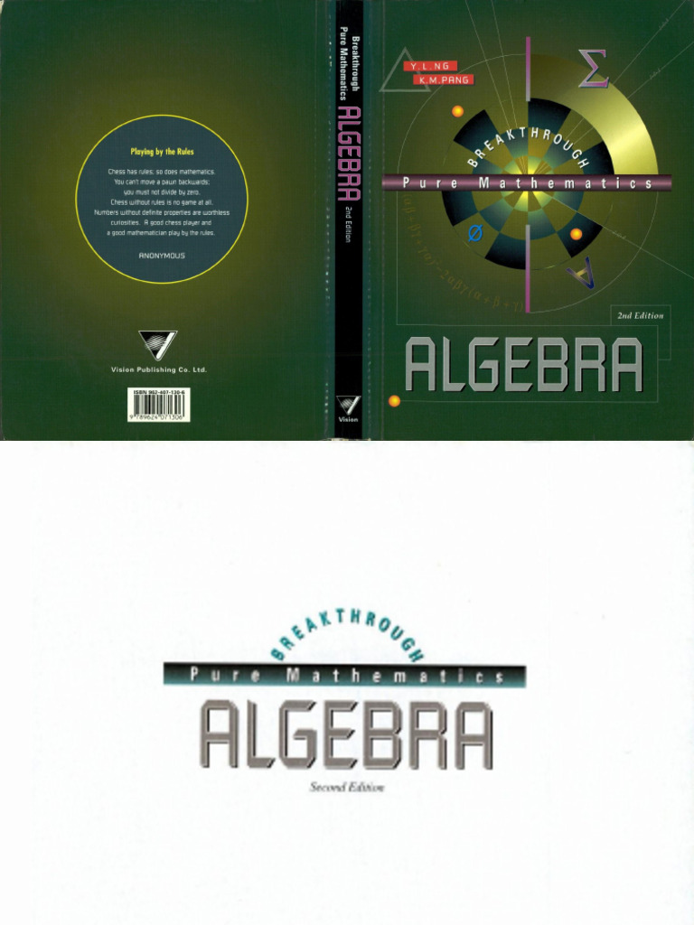 絕版舊制 HKALE HKAL Pure Mathematics (Breakthrough) Book 1 - Algebra ...