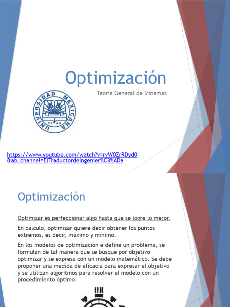 Optimizacion | PDF | Optimización Matemática | Matemáticas Aplicadas