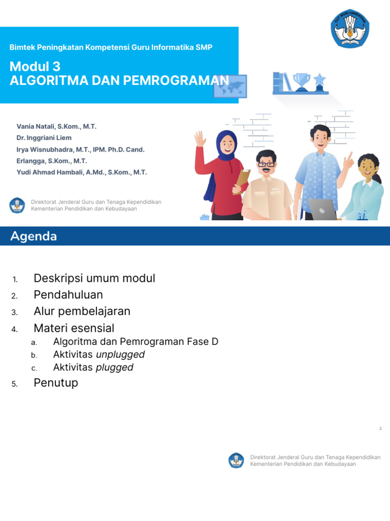 Bimtek Guru: Algoritma & Pemrograman | PDF