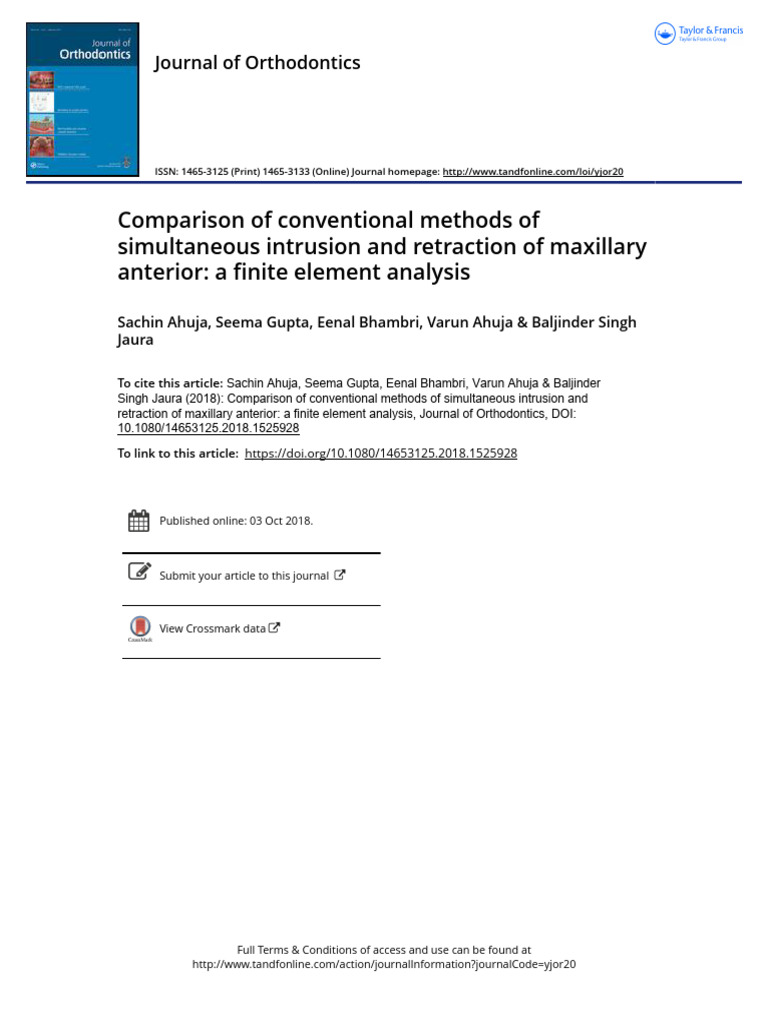 Comparison Of Conventional Methods Of Simultaneous Intrusion And Retraction Of Maxillary