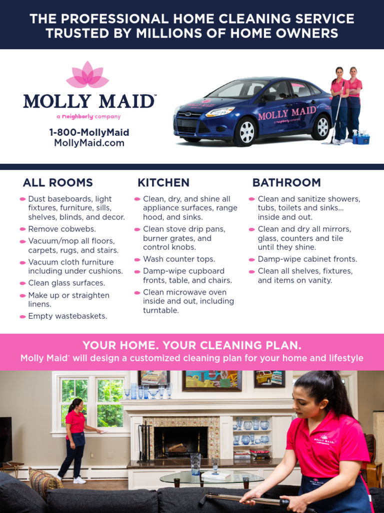 Molly Maid - Trusted For Over 30 Years | PDF
