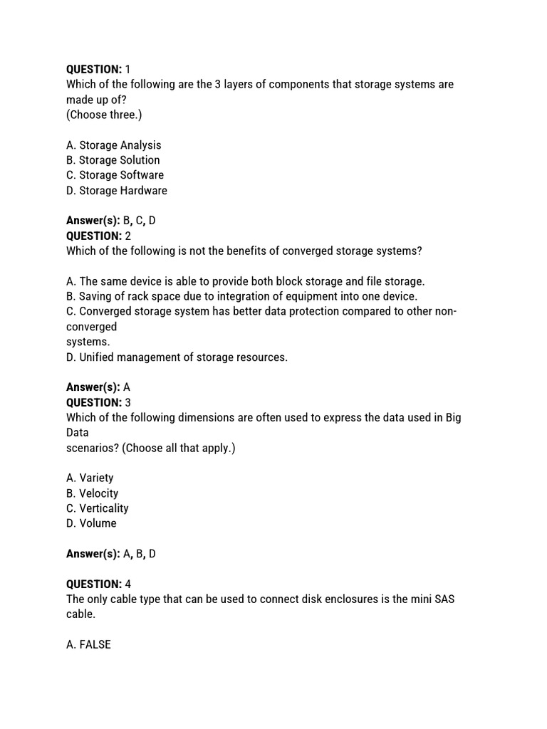 Dump Soal Storagee | Download Free PDF | Backup | Computer Data Storage