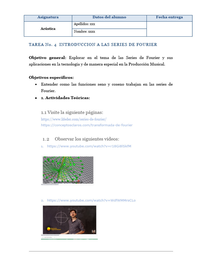 Introducción A La Transformada de Fourier | PDF | Tecnología