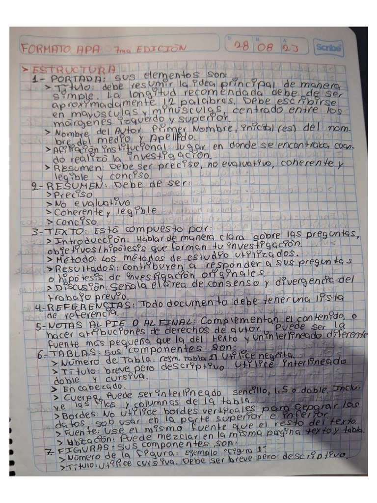 Estructura Formato APA | PDF
