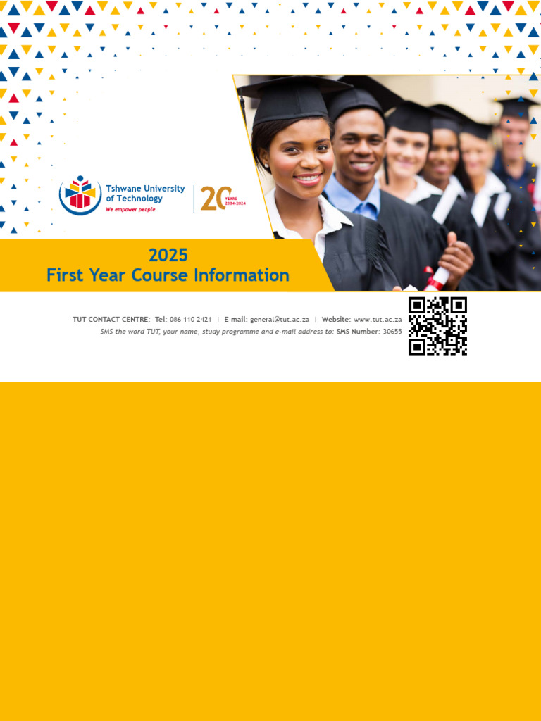 TUT 2025 Prospectus Overview | PDF | Financial Analyst | University And ...
