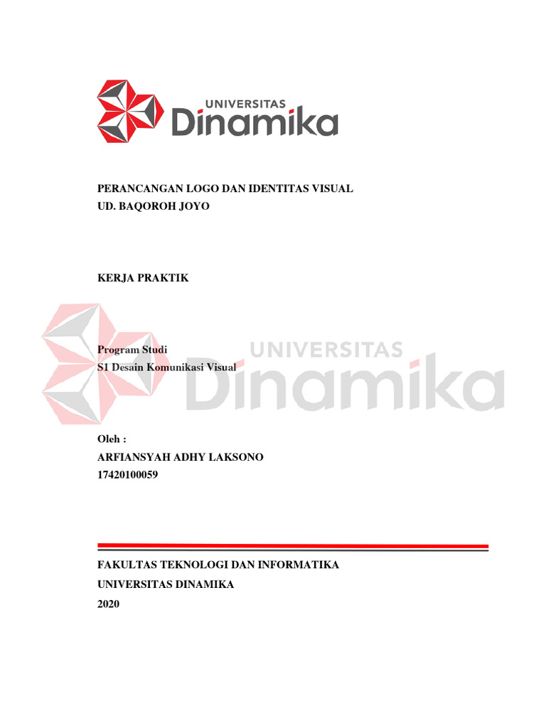 Perancangan Logo Dan Identitas Visual Ud. Baqoroh Joyo | PDF