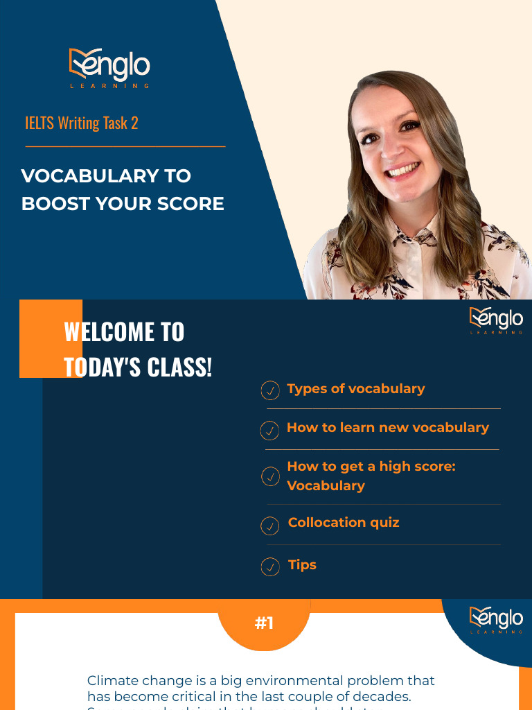 Y - WT2 - IELTS Writing Task 2 - Vocabulary To Boost Your Score | PDF | Climate Change | Fuels