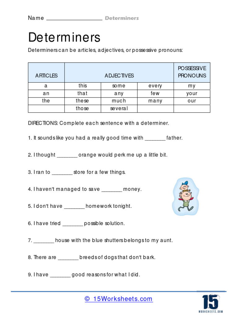 Primary 1 English Grammar Determiners 2 | PDF | Career & Growth ...