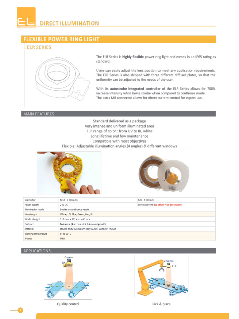ELR - Indd - ELR Datasheet | PDF