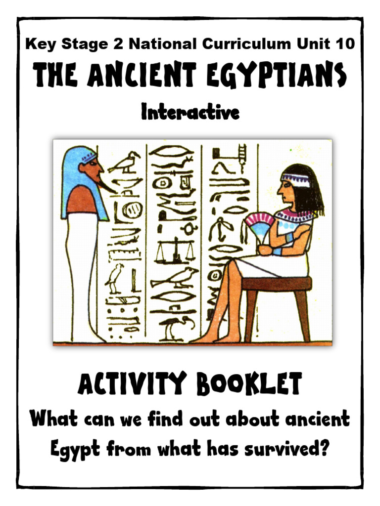 Key Stage 2 Ancient Egyptians Activity Guide | PDF | Ancient Egypt ...