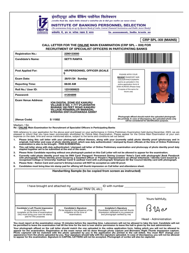 Ibso HR Call Letter | PDF | Identity Document | Driver's License