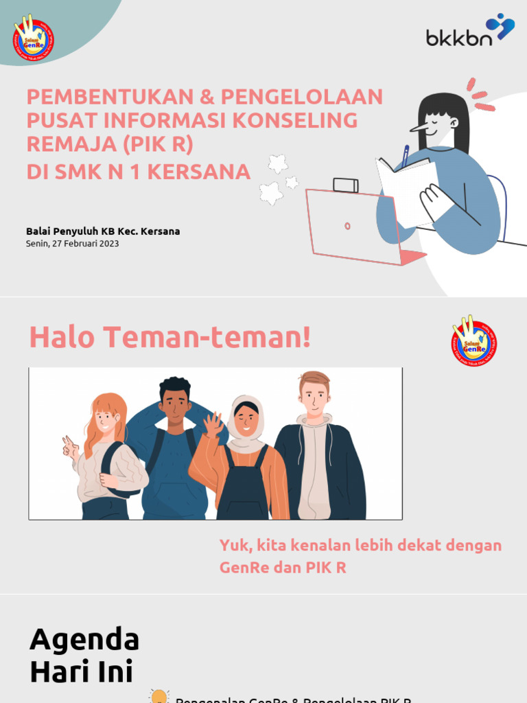 Materi Pengelolaan PIK R | PDF