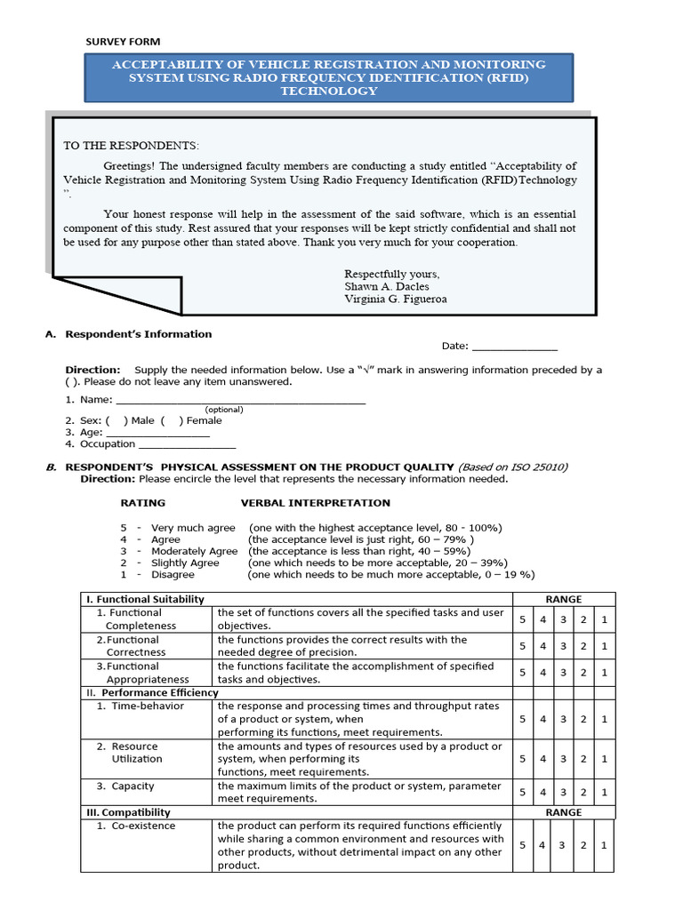 Instrument ISO25010 Acceptablity | PDF | Risk | Reliability Engineering
