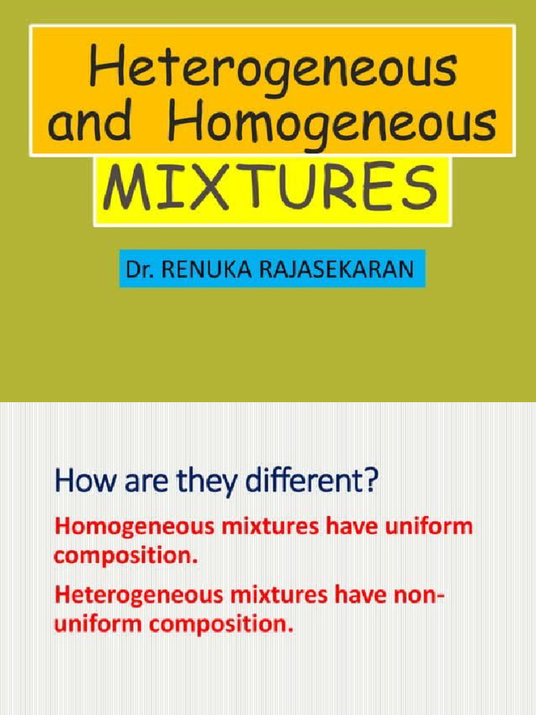 Separating Mixture Pdf