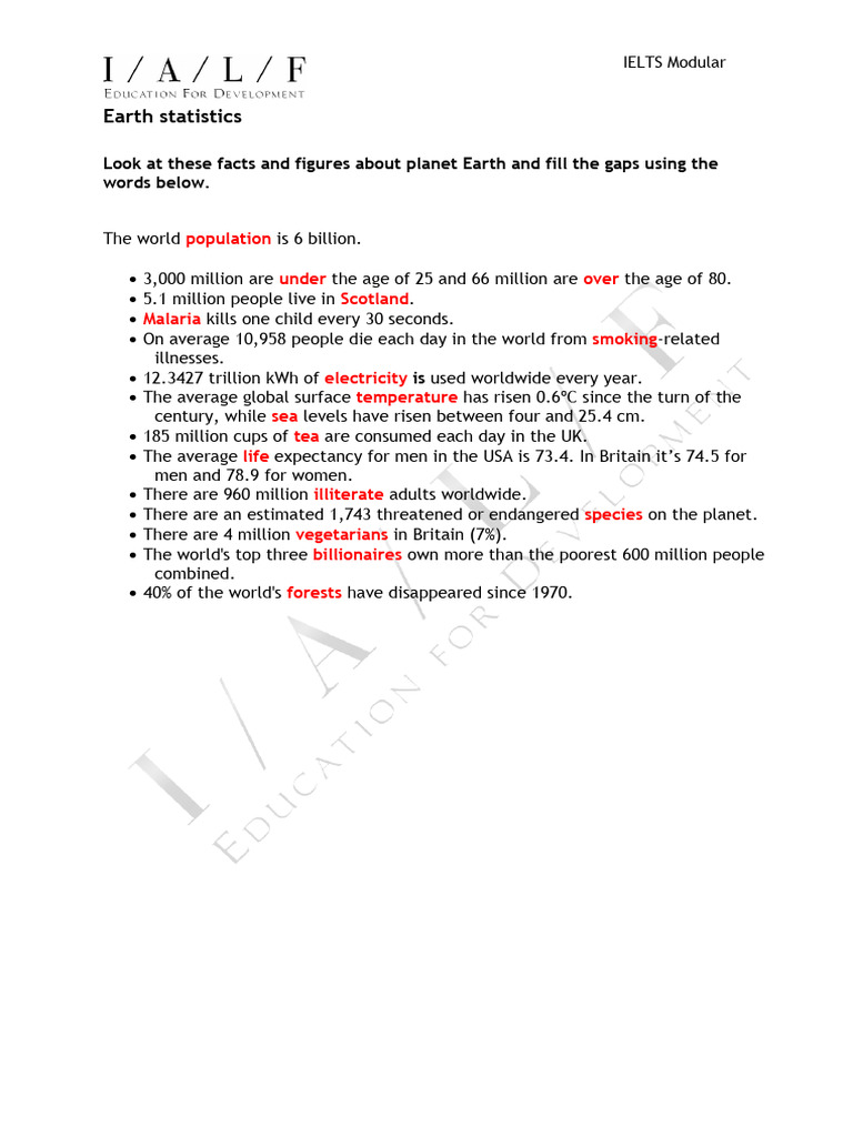 Writing Task 1 Day 2 Answer Keys | PDF | Linguistics | Syntax