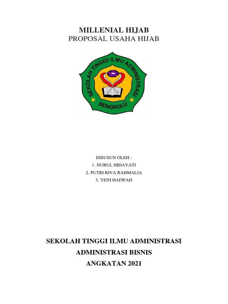 Proposal Usaha Hijab | PDF
