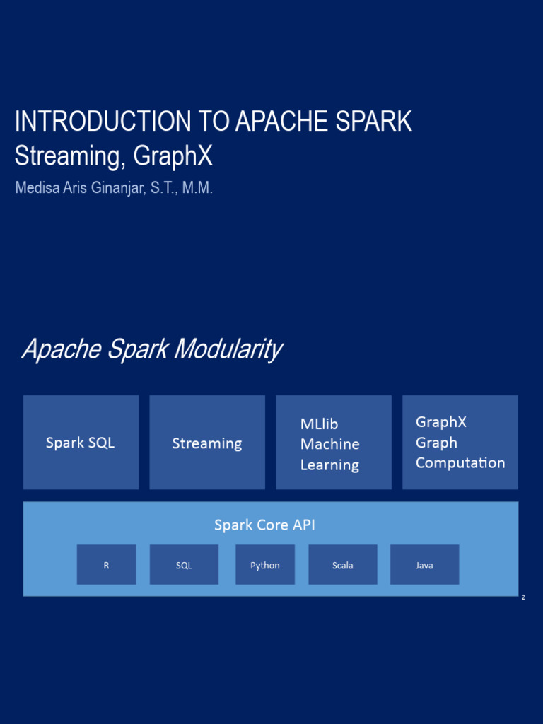 Introduction To Apache Spark 2 | PDF