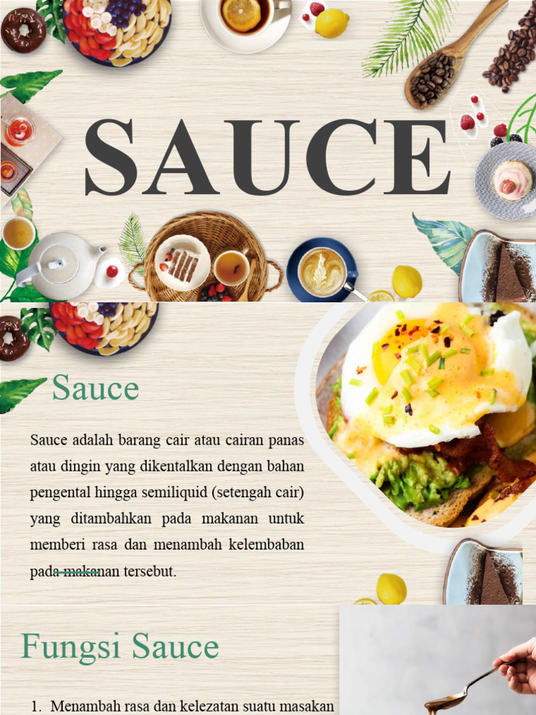 Materi Sauce | PDF