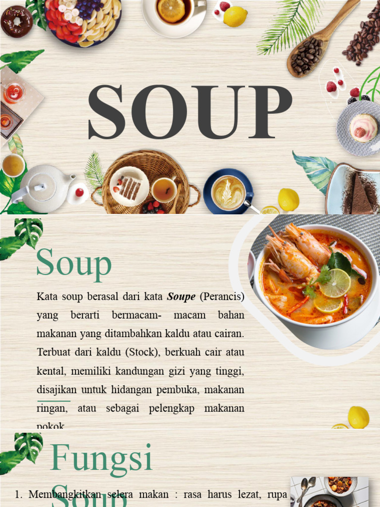 Materi Soup | PDF