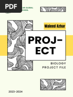 Biology Investigatory Project Class 12 PDF | PDF | Biology | Health Care