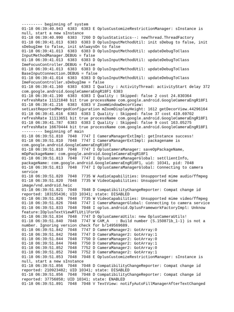 Logcat 1705531191693 | PDF | Software Engineering | Computer Science