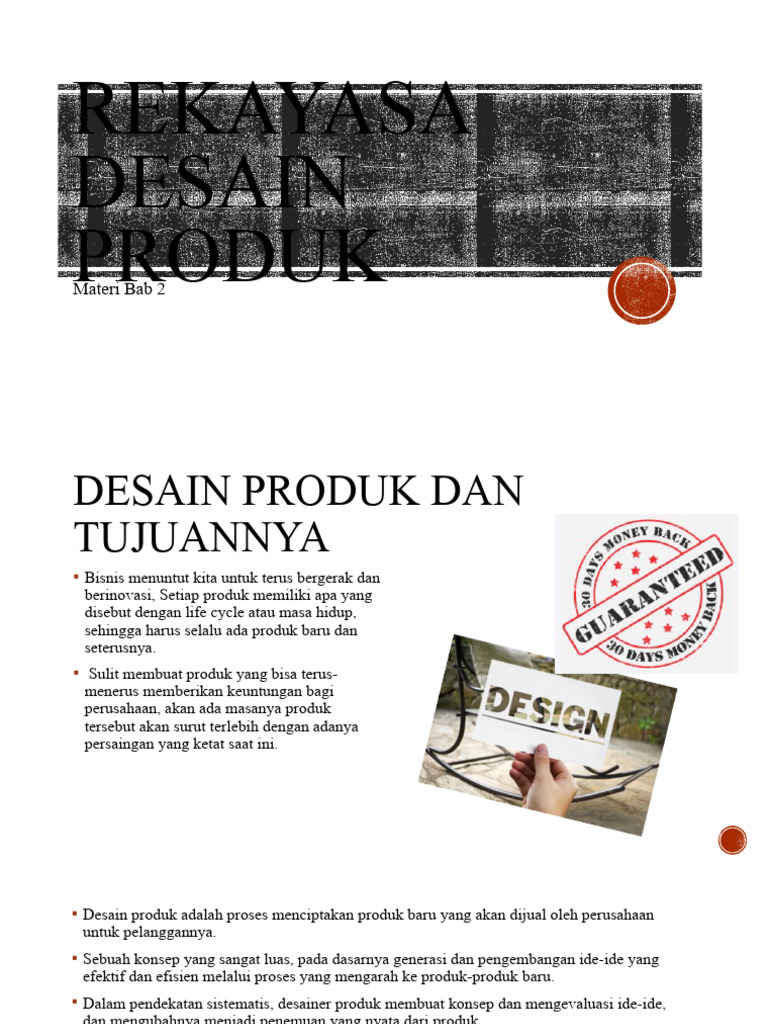 REKAYASA Desain Produk | PDF