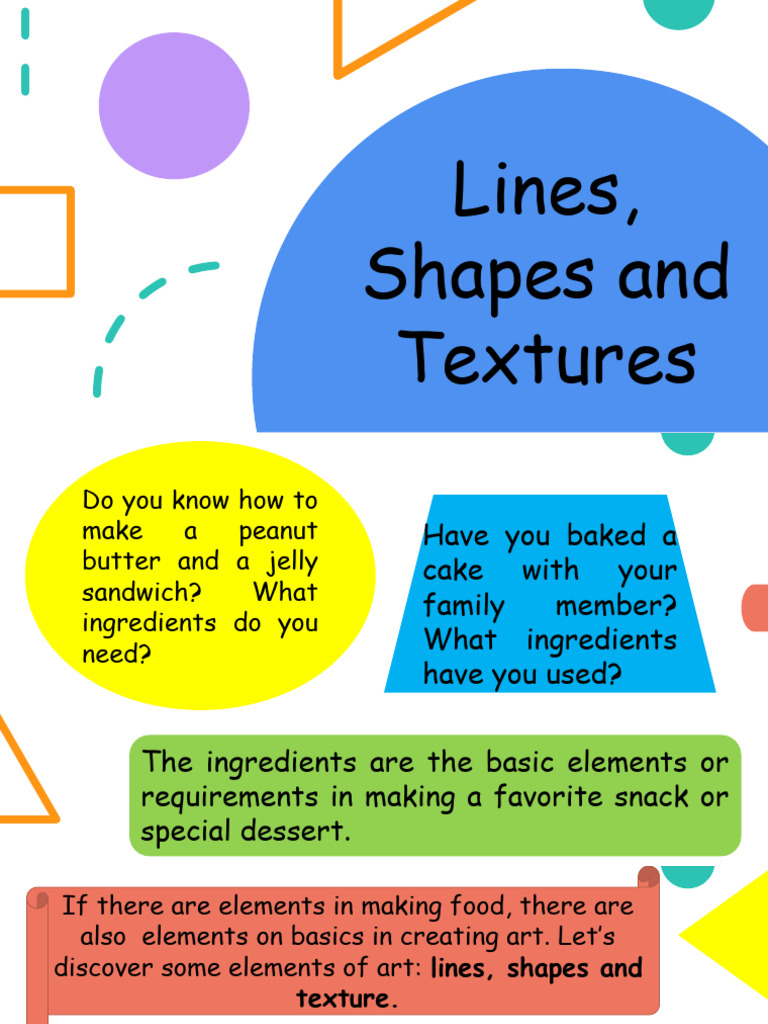 Lines, Shapes and Texture | PDF