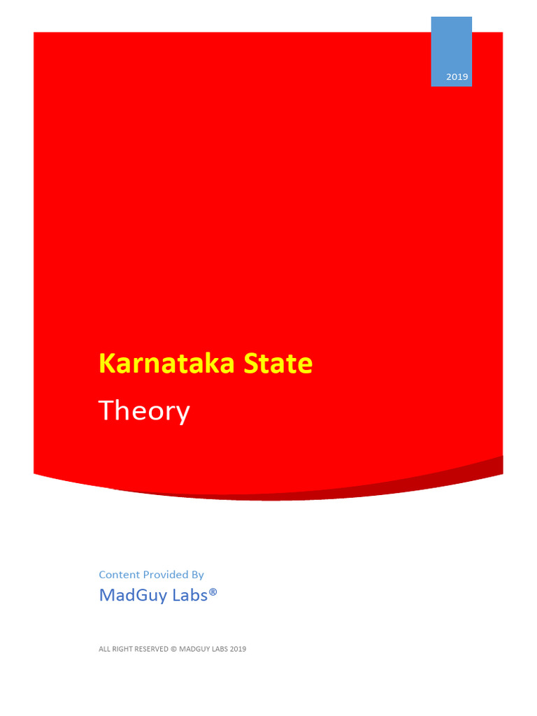Karnataka | PDF
