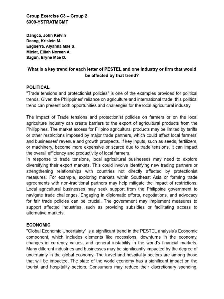 Group 2 Exercise C3 - STRATMA | PDF