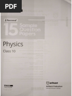 Class 10 Sample Paper Overview | PDF | Taste | Soma (Biology)