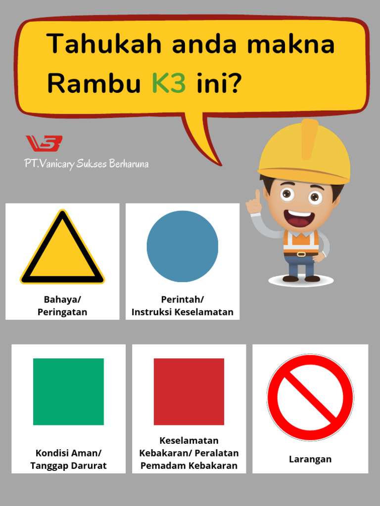 Makna Rambu k3 | PDF