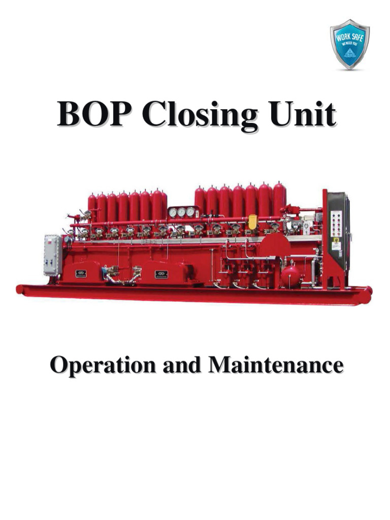 BOP Control Unit | PDF | Pump | Valve