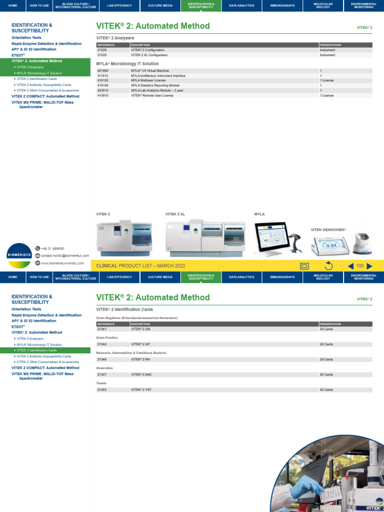 Biomerieux - Catalog (1) (Revised) | PDF | Immunoassay | Whole Genome ...