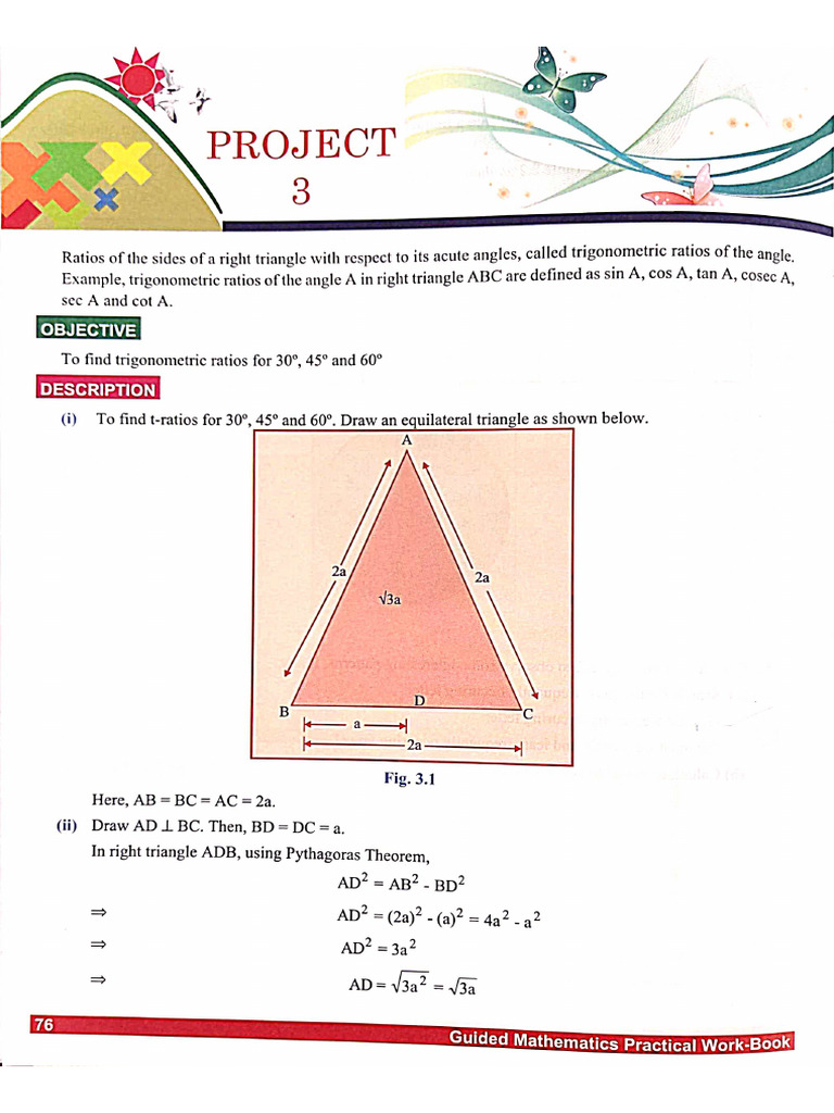 Maths Project Class 10 | PDF
