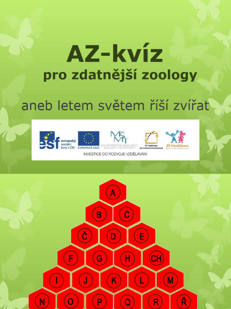 61 Pr7 Multi Az Kviz Pro Zdatne Zoology | PDF