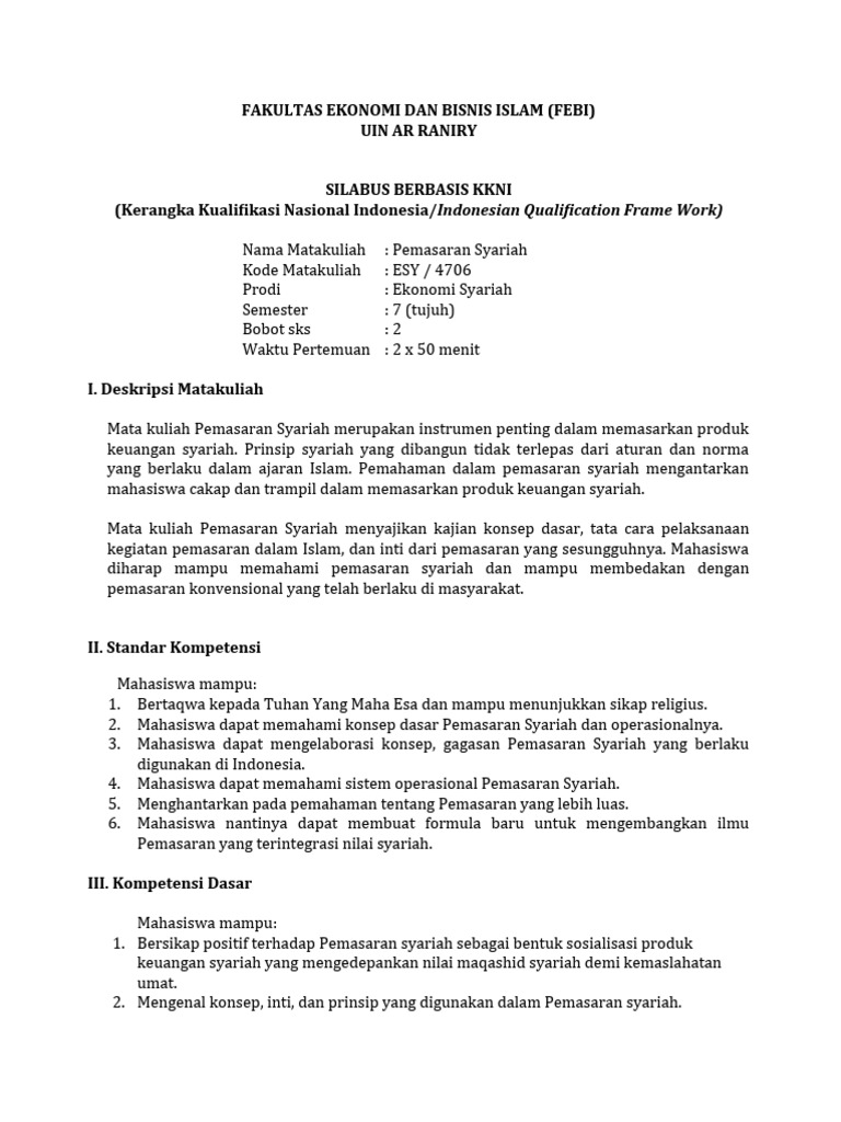 ESY-4706-Pemasaran Syariah | PDF