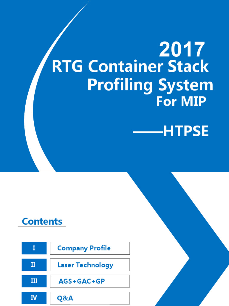 PPT-RTG Auto Gantry Steering Control System (With 4 Laser Scanners) | PDF