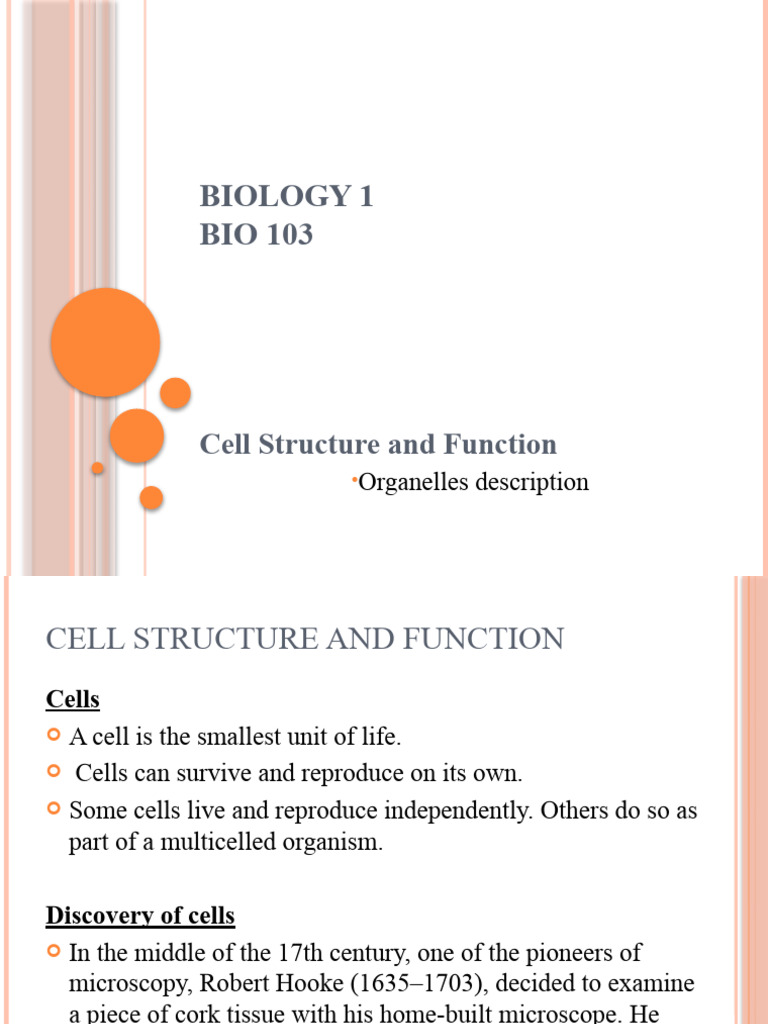 Lec-8,9 Cells | PDF | Cell (Biology) | Endoplasmic Reticulum