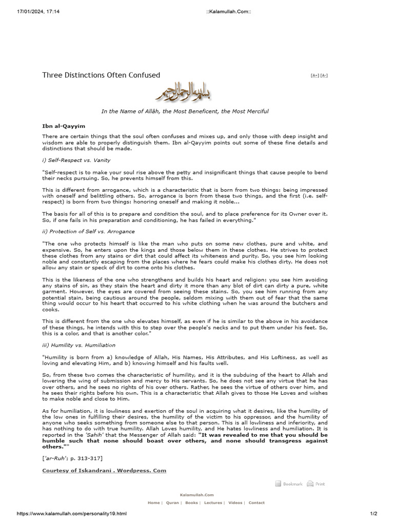 3 Distinctions Often Confused | PDF