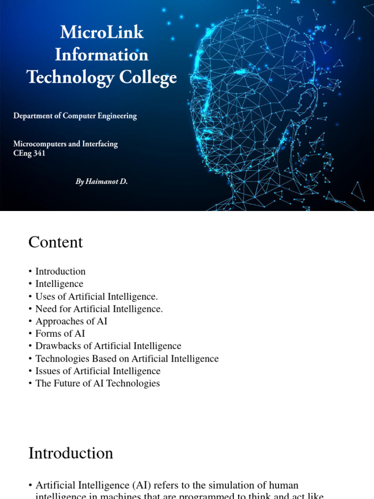 Ai CH 1 | PDF | Artificial Intelligence | Intelligence (AI) & Semantics
