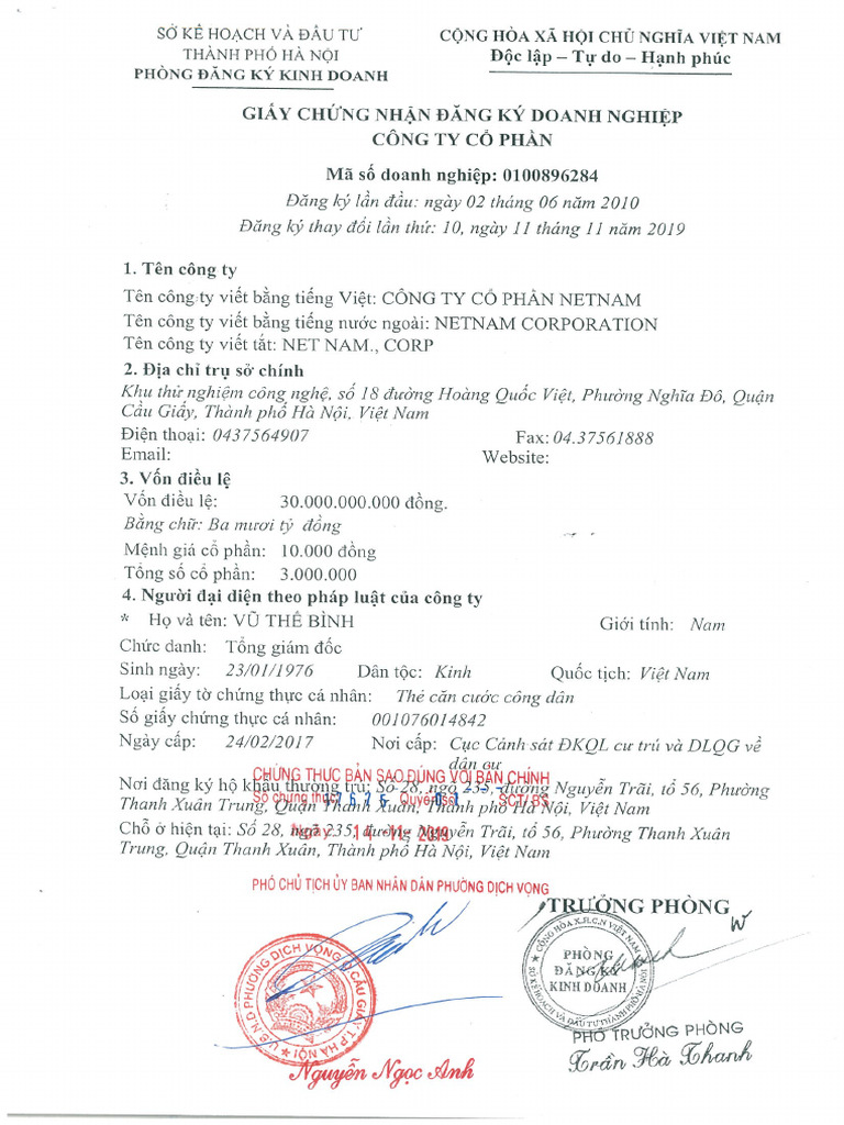 Netnam DKKD CP19 - L3 | PDF